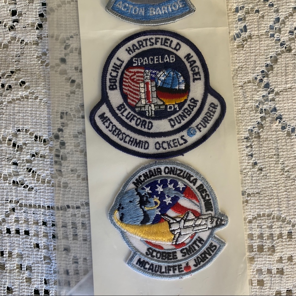 10 Vintage Nasa Patches - Gem